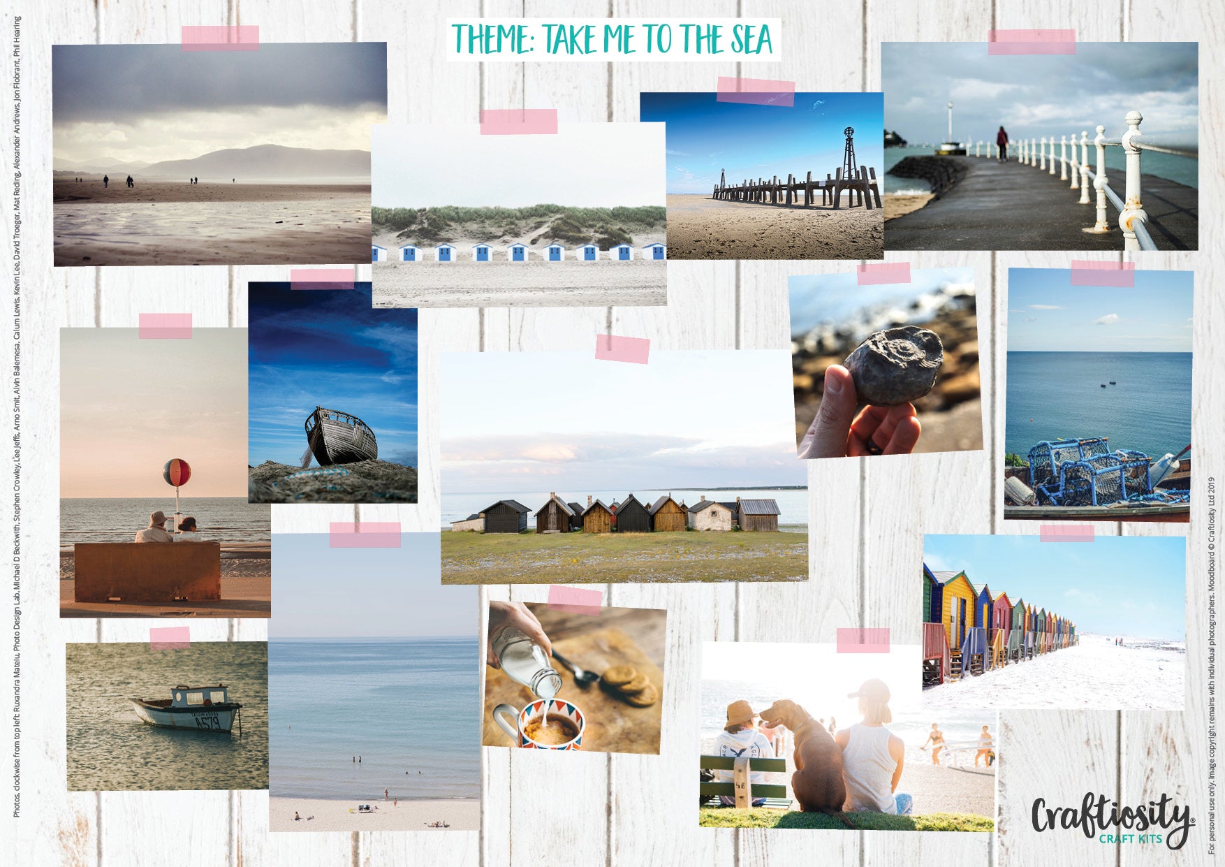 Creative Inspiration Moodboard: Seaside – Craftiosity